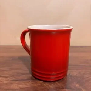 Le Creuset | Dining | Le Creuset Classic Cherry Red Ceramic Mug Modern ...